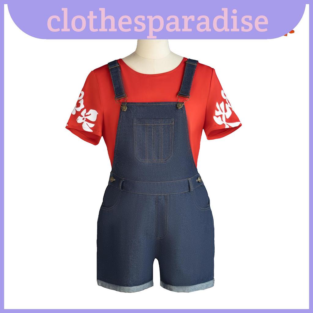 Stitch Lilo Pelekai Cosplay Conjunto Com Jeans Para Anime E Trajes ...