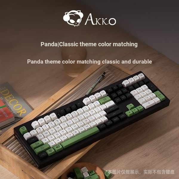 Akko MDA Teclado Mecânico de Altura Teclado Mecânico de Teclado Panda ...