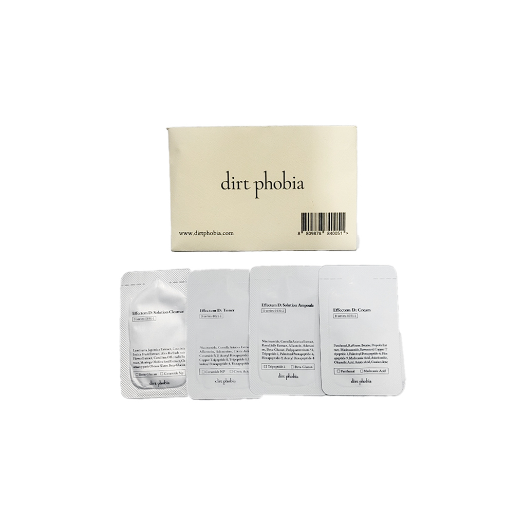 dirt phobia effectem d: sachet 1ml 4ea | Shopee Brasil
