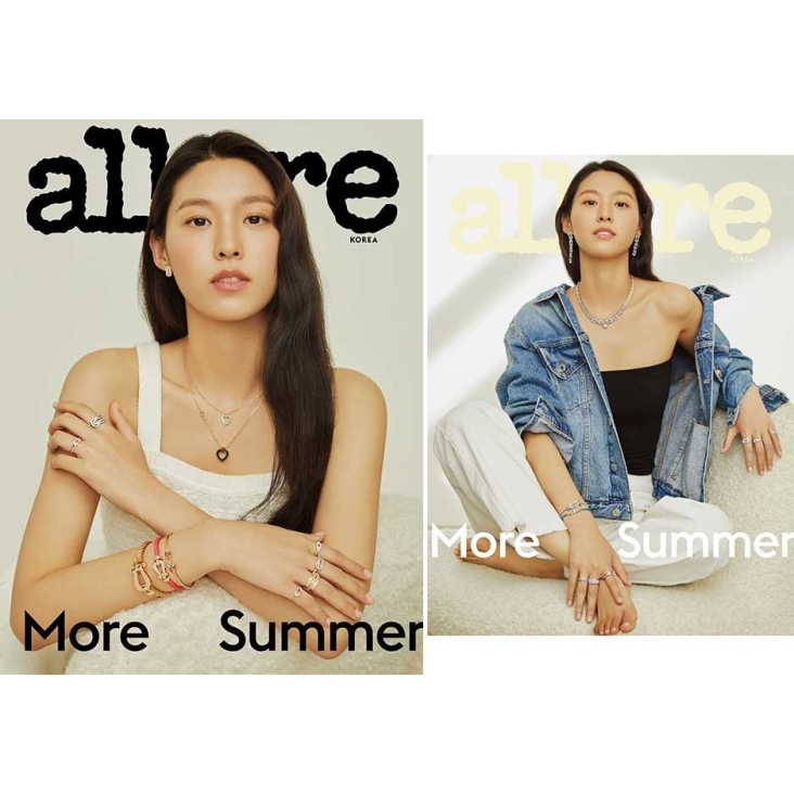 Revista Allure Korea Junho 2022 , AOA SEOL HYUN Capa , Han Jimin ...