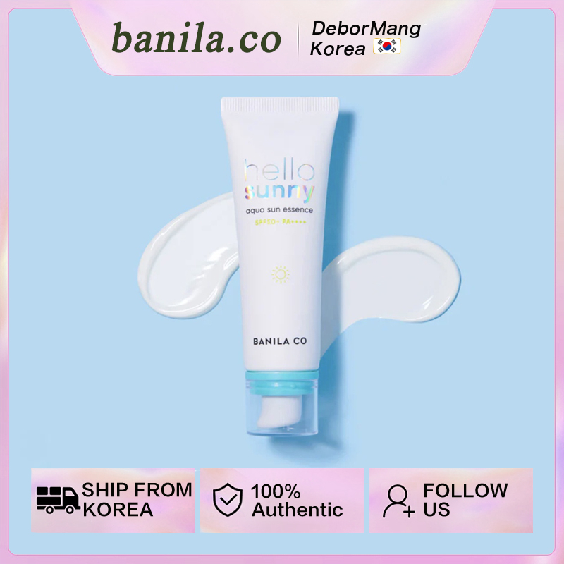[Banila Co] Hello Sunny Aqua Sun Essence SPF 50+ PA++++ 50ml | Shopee ...