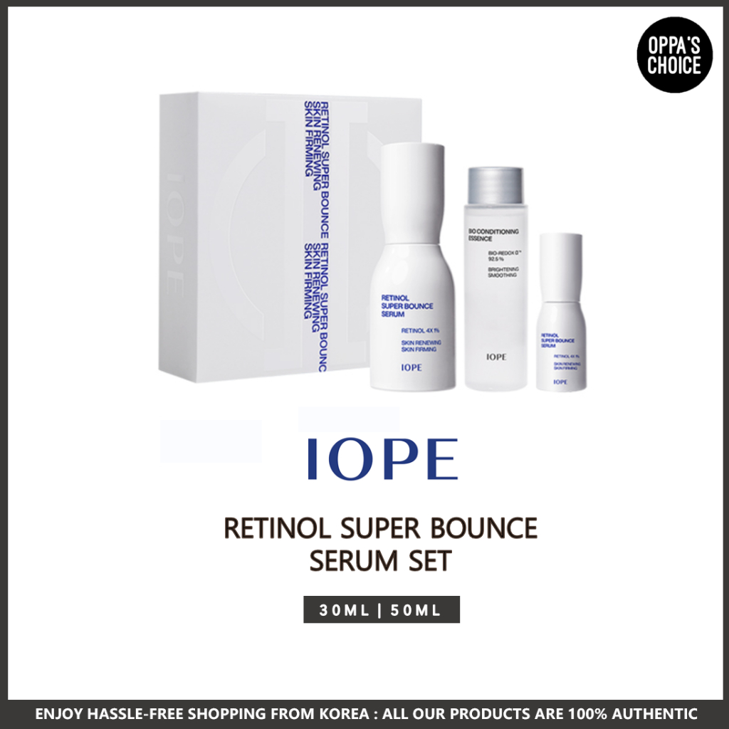 IOPE Retinol Super Bounce Serum [30ml/50ml] | Shopee Brasil