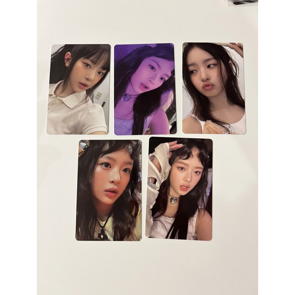 Novo Jeans HANNI Photocard Álbum Oficial Ganhe O Ver-6 Escolha | Shopee ...