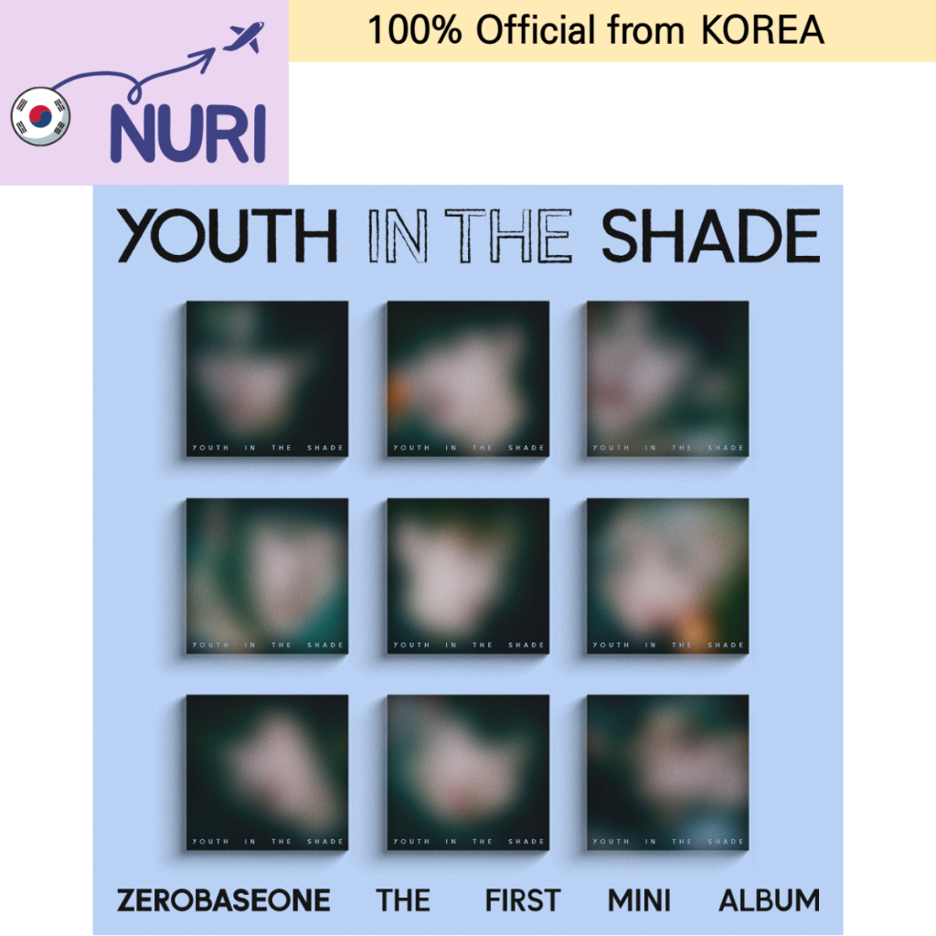 ZEROBASEONE ZB1 - YOUTH IN THE SHADE 1ST MINI ALBUM DIGIPACK ver. | Shopee Brasil