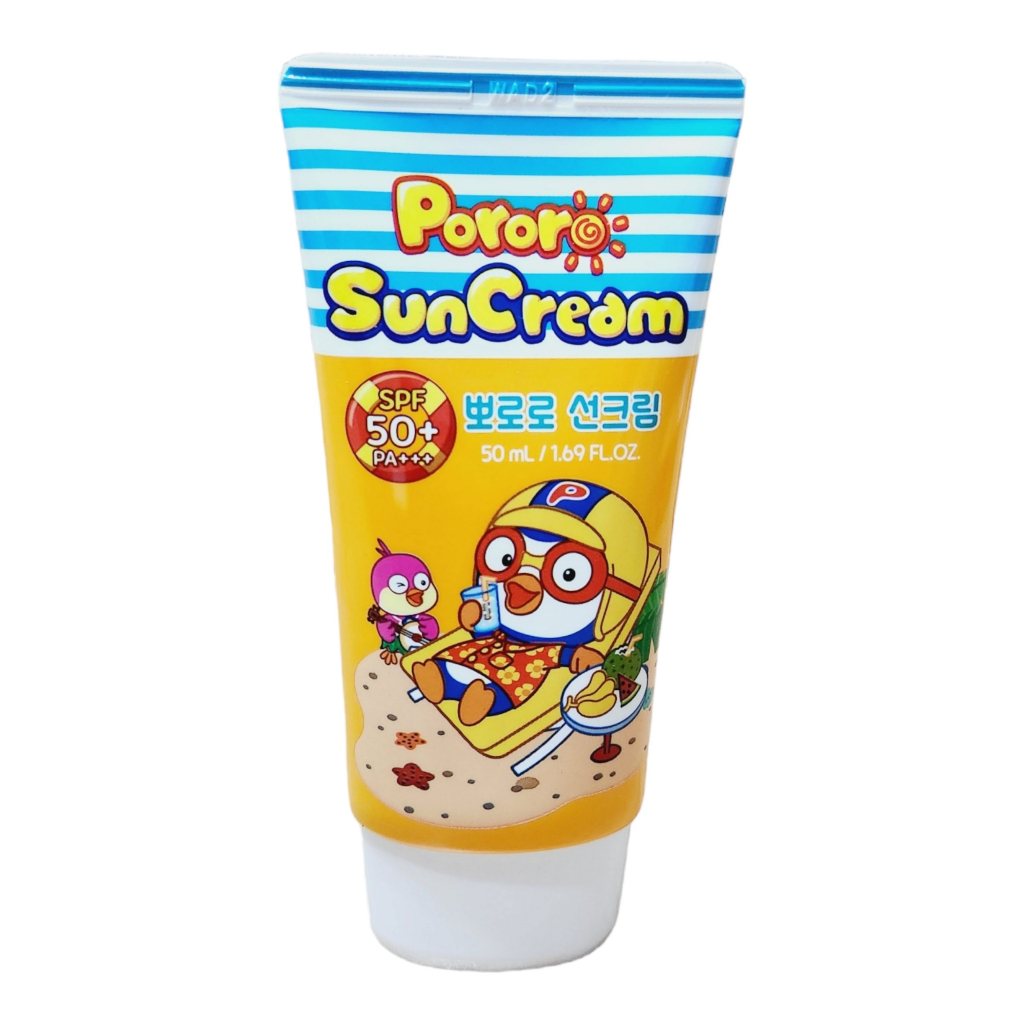 Creme De Sol PORORO Para Crianças SPF50 + PA + 50ml | Shopee Brasil