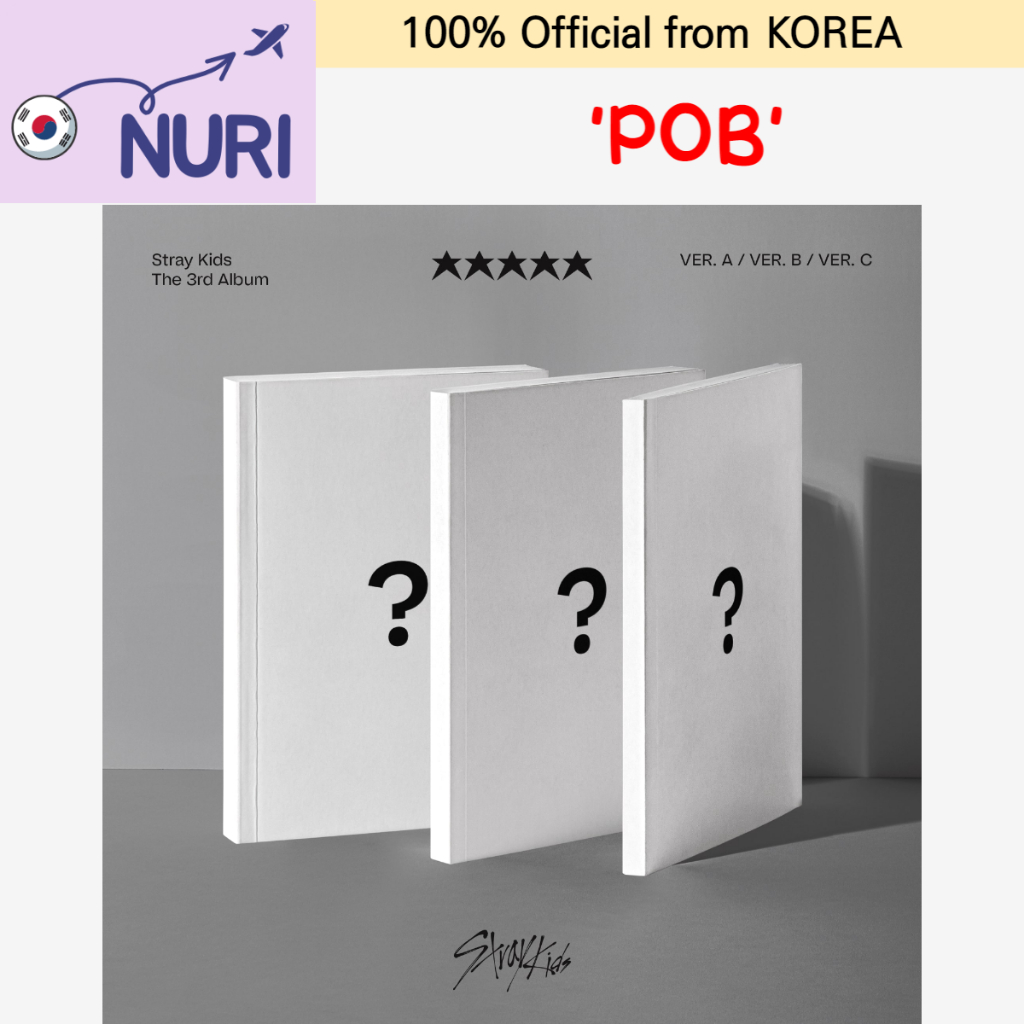 (POB) STRAY KIDS - 5 STAR 3RD FULL ALBUM STANDARD VER. | Shopee Brasil