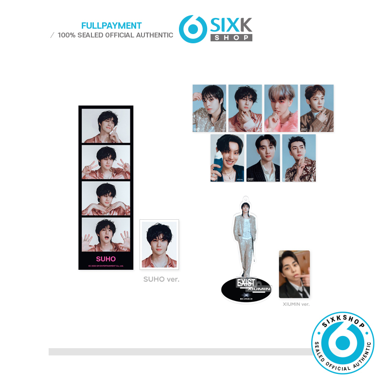 EXO - EXIST EXOcial Club Cream Soda MD (A4 POSTER, 4 CUT PHOTO SET, ACRYLIC STAND SET) | Shopee ...