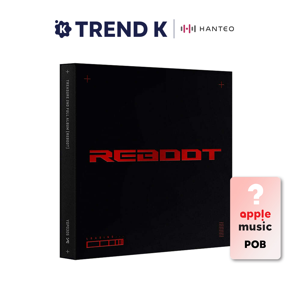 TREASURE - 2nd Full Album [REBOOT] (Digipack Ver.) | Shopee Brasil