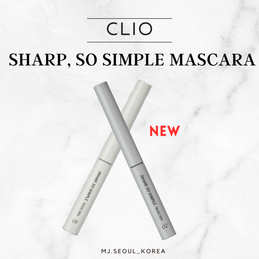 CLIO SHARP , SO Simples MASCARA 2 Tipos | Shopee Brasil
