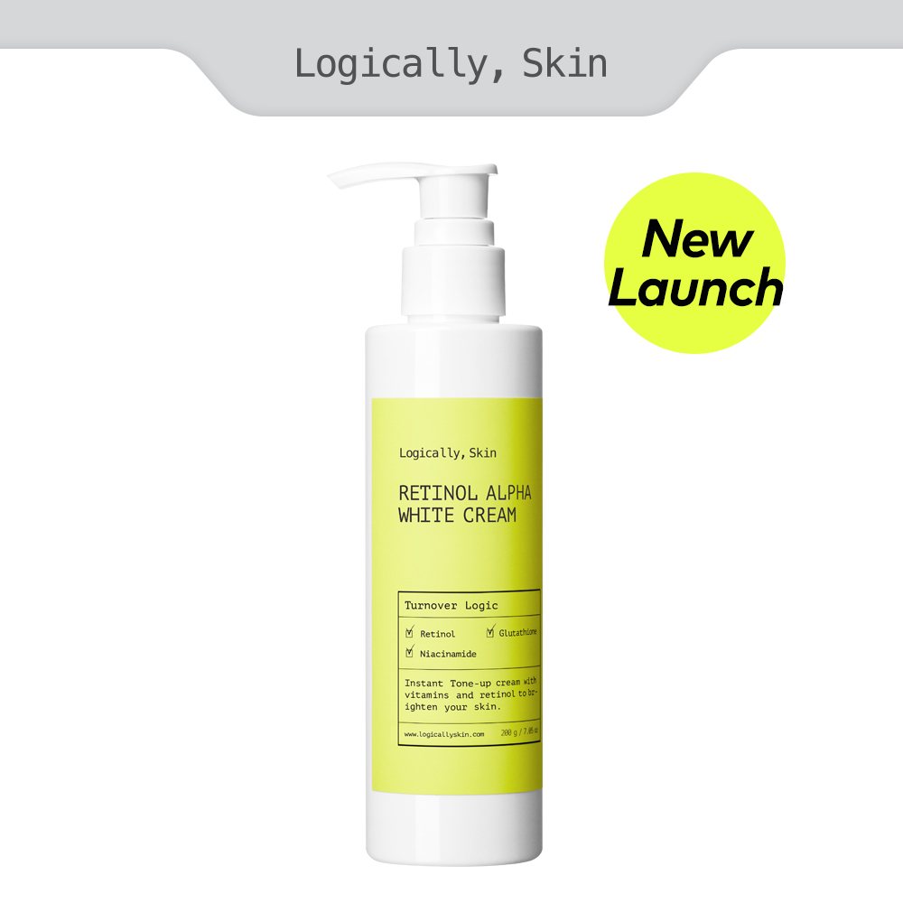 Logically, Skin Creme Branco Alfa Retinol Pele 200g | Shopee Brasil
