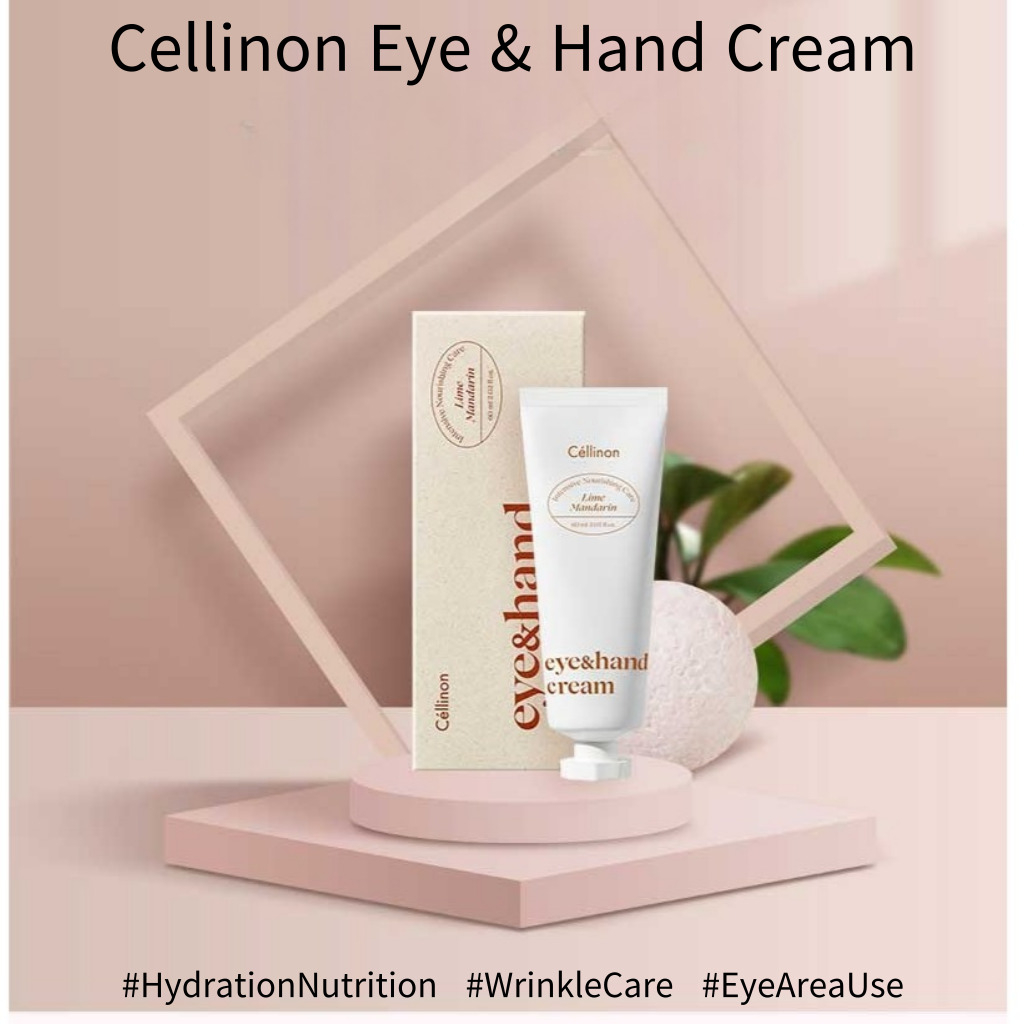 [Cellinon Eye & Hand Cream 60ml Efeito Hidratante De Dupla Função Rugas ...
