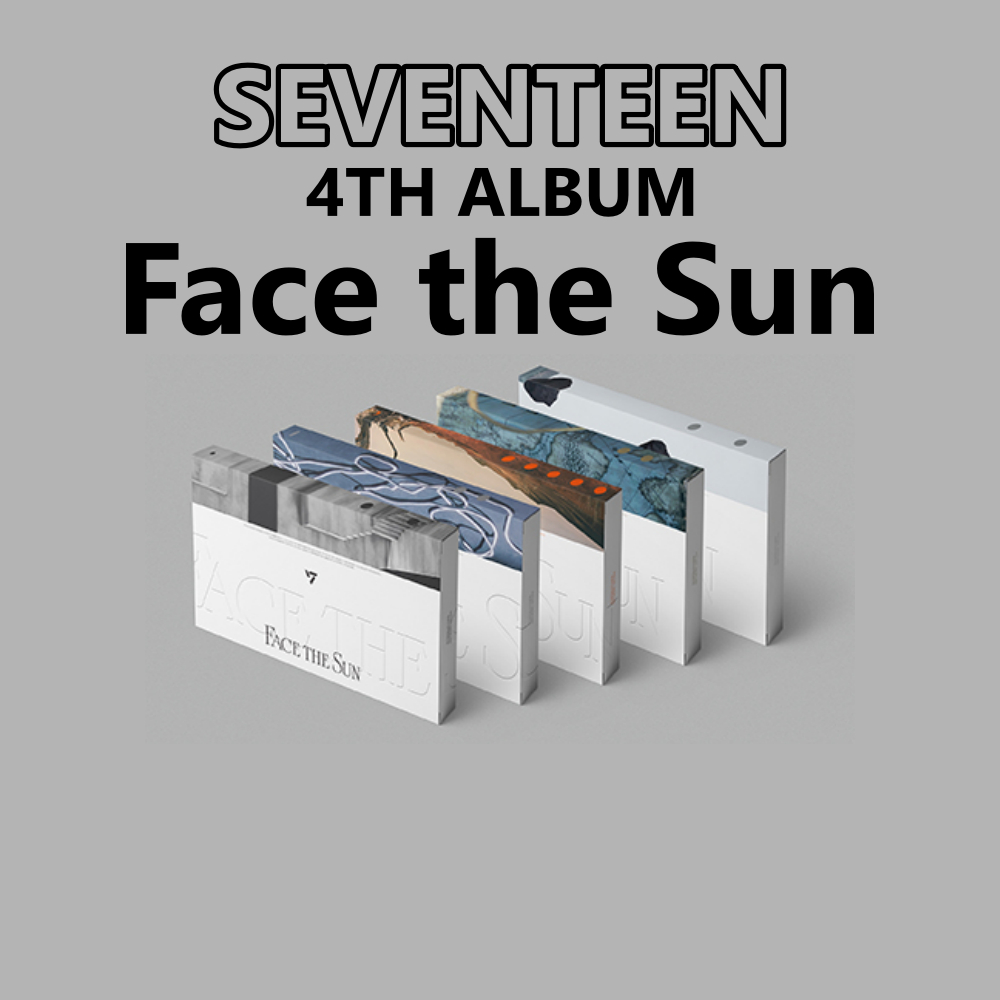 SEVENTEEN - 4TH ALBUM [Face the Sun] | Shopee Brasil