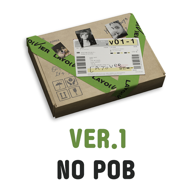 BTS V - Solo Album [Layover] | Shopee Brasil