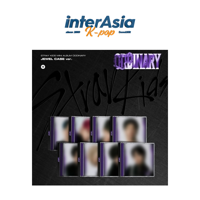Stray Kids - Album [ODDINARY] JEWEL CASE ver (Cover random) | Shopee Brasil