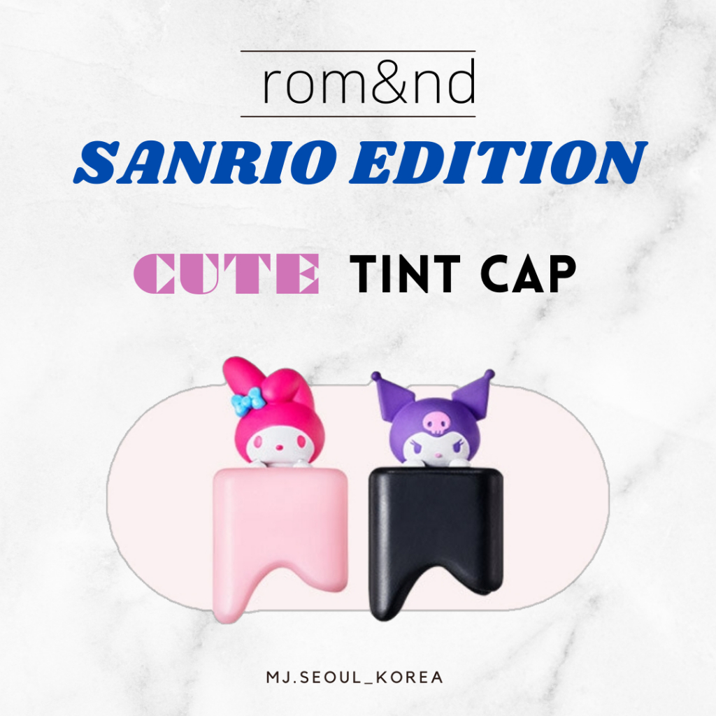 rom & nd × Sanrio Edição Limitada O CAP (Caixa) De CUTE TINT 2types ...