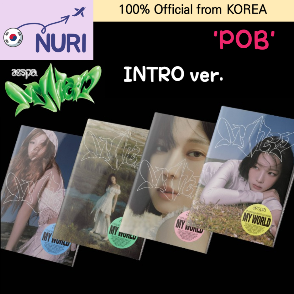 (MAKESTAR POB) AESPA My World 3rd Mini Album - Intro version - Faz a Boa!
