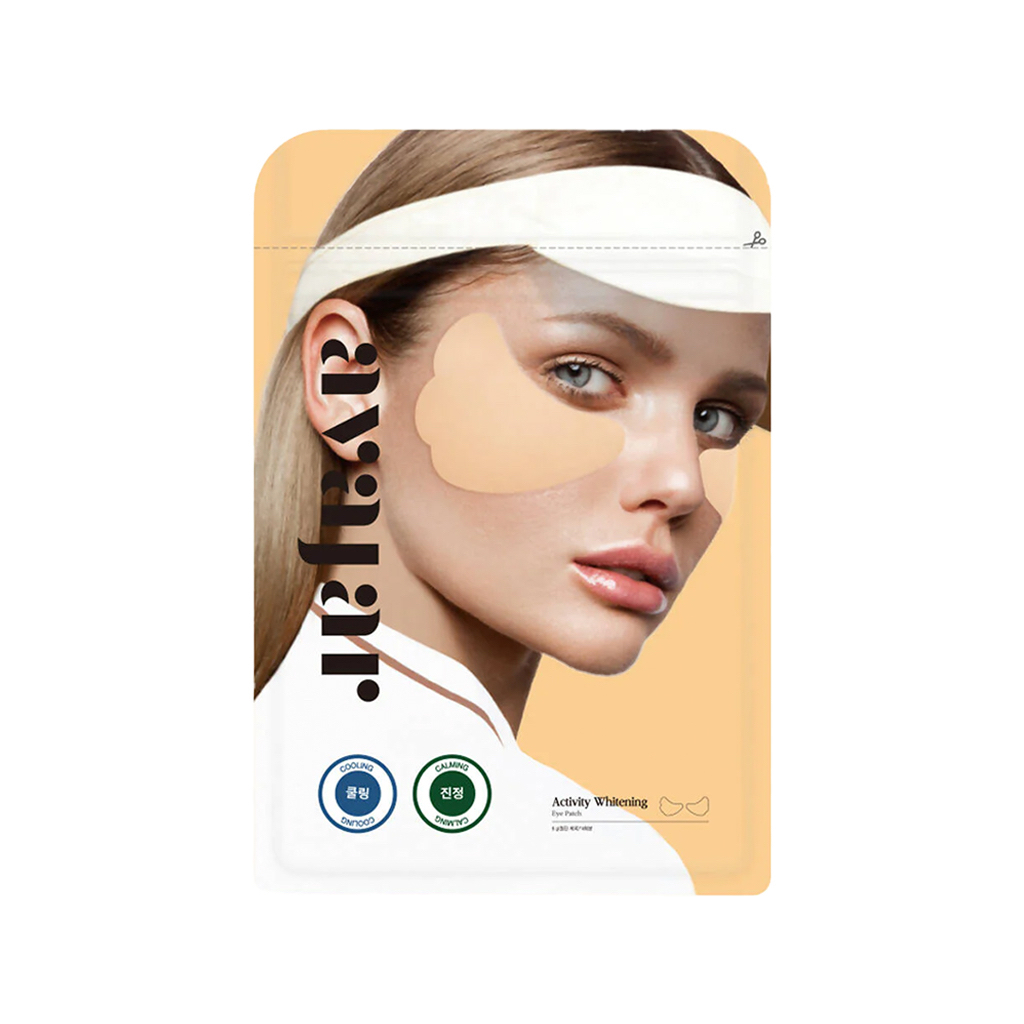 avajar activity whitening eye patch 1set 4ea | Shopee Brasil