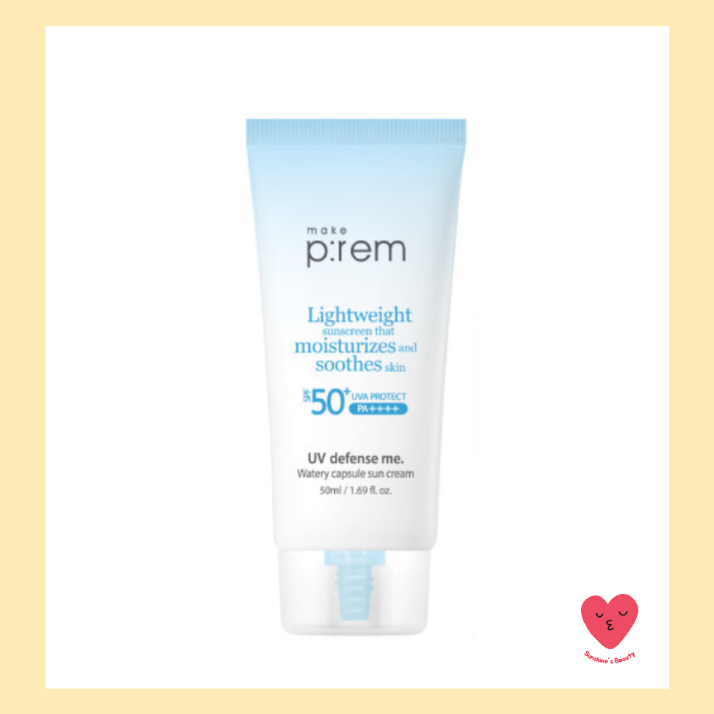 [make prem] UV defense me, protetor solar cápsula aquosa 40ml | Shopee ...