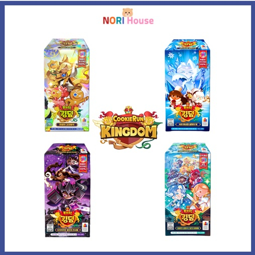 Cartão De Coleção Cookie Run Kingdom Vol1 Vol2 Vol3 Vol4 Pacote 0881