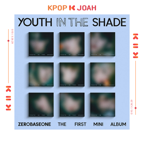 ZEROBASEONE [YOUTH IN THE SHADE] 1st Mini Album (DIGIPACK Ver.) | Shopee Brasil
