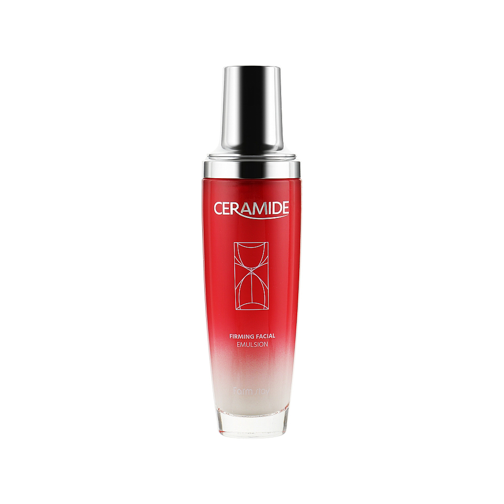 farmstay ceramide firming facial emulsion 130g | Shopee Brasil