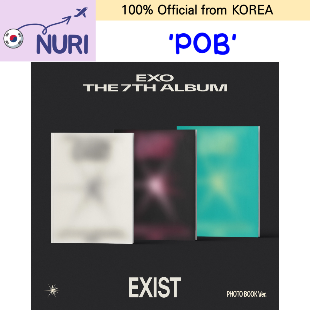 (POB) EXO - EXIST 7TH FULL ALBUM PHOTO BOOK ver. | Shopee Brasil