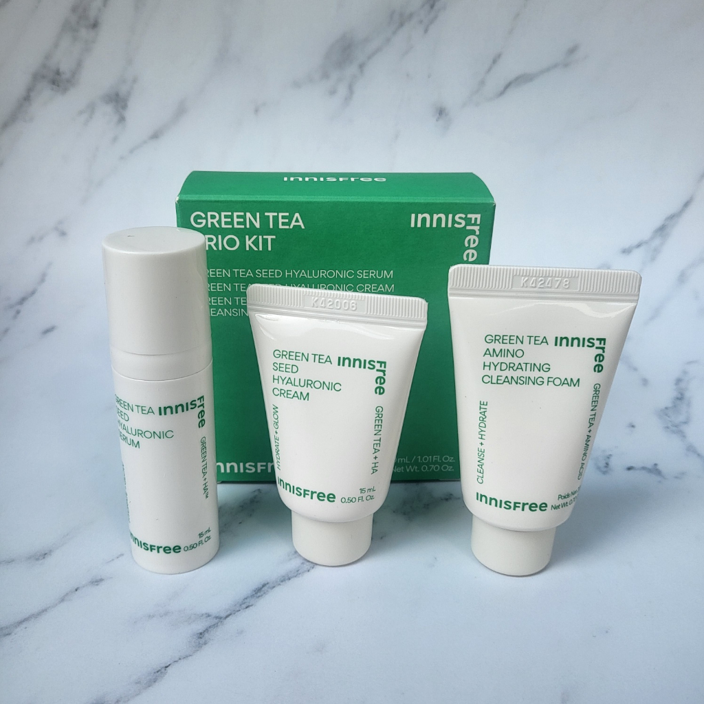innisfree green tea 3 kit | Shopee Brasil