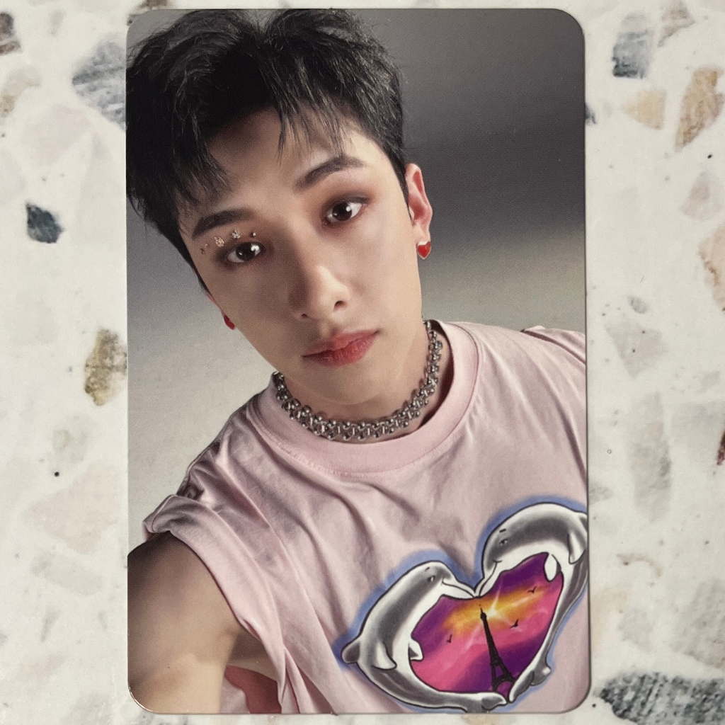 Bang Chan Cartão Fotográfico Oficial Stray Kids Mini Álbum Maxident ...