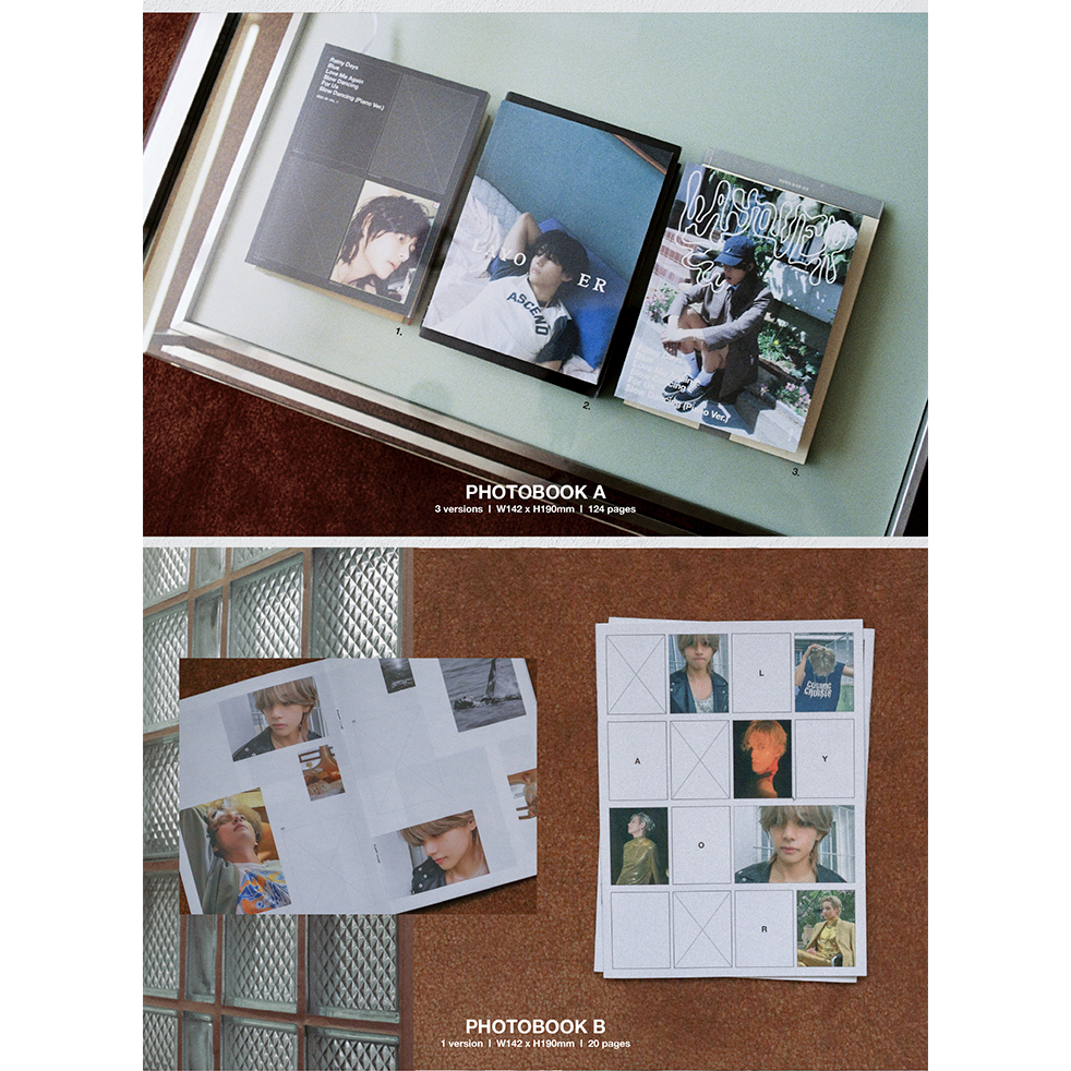 [WEVERSE] V (BTS) album - 'Layover' | Shopee Brasil