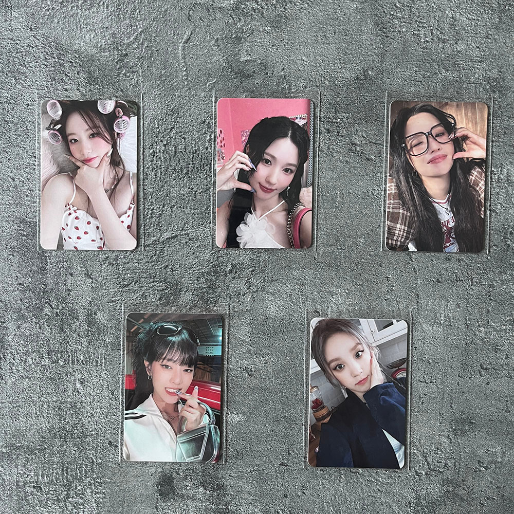 (G)I-DLE 6th Mini Album I feel Makestar Lucky Draw Photocard Authentic | Shopee Brasil