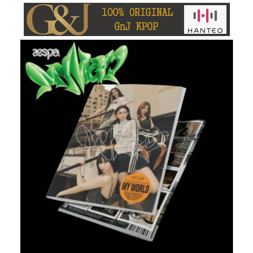AESPA - Tabloid ver (My World) 3rd Mini Album | Shopee Brasil