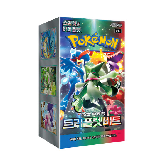 [sv1a] Pokemon Card "Triple Beat" Scarlet & Violet Booster Korean 1 BOX | Shopee Brasil
