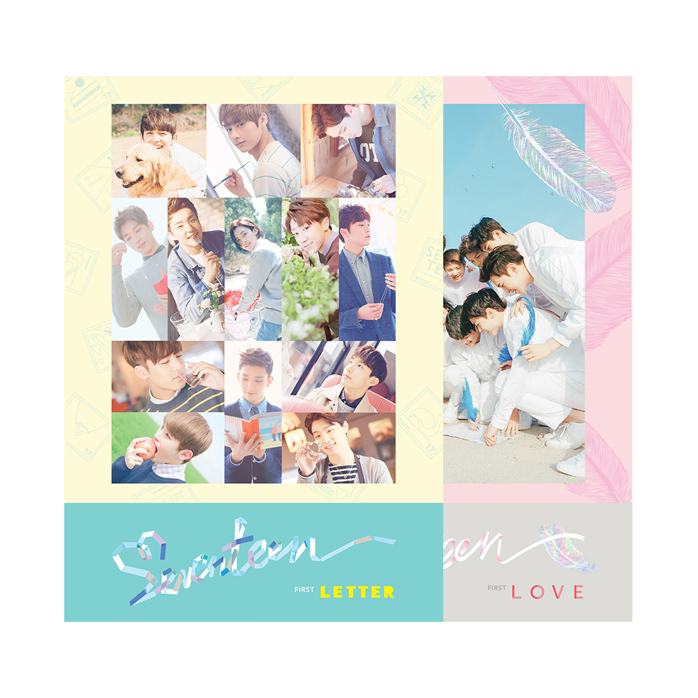 SEVENTEEN - 1st album [ First Love&Letter ] | Shopee Brasil