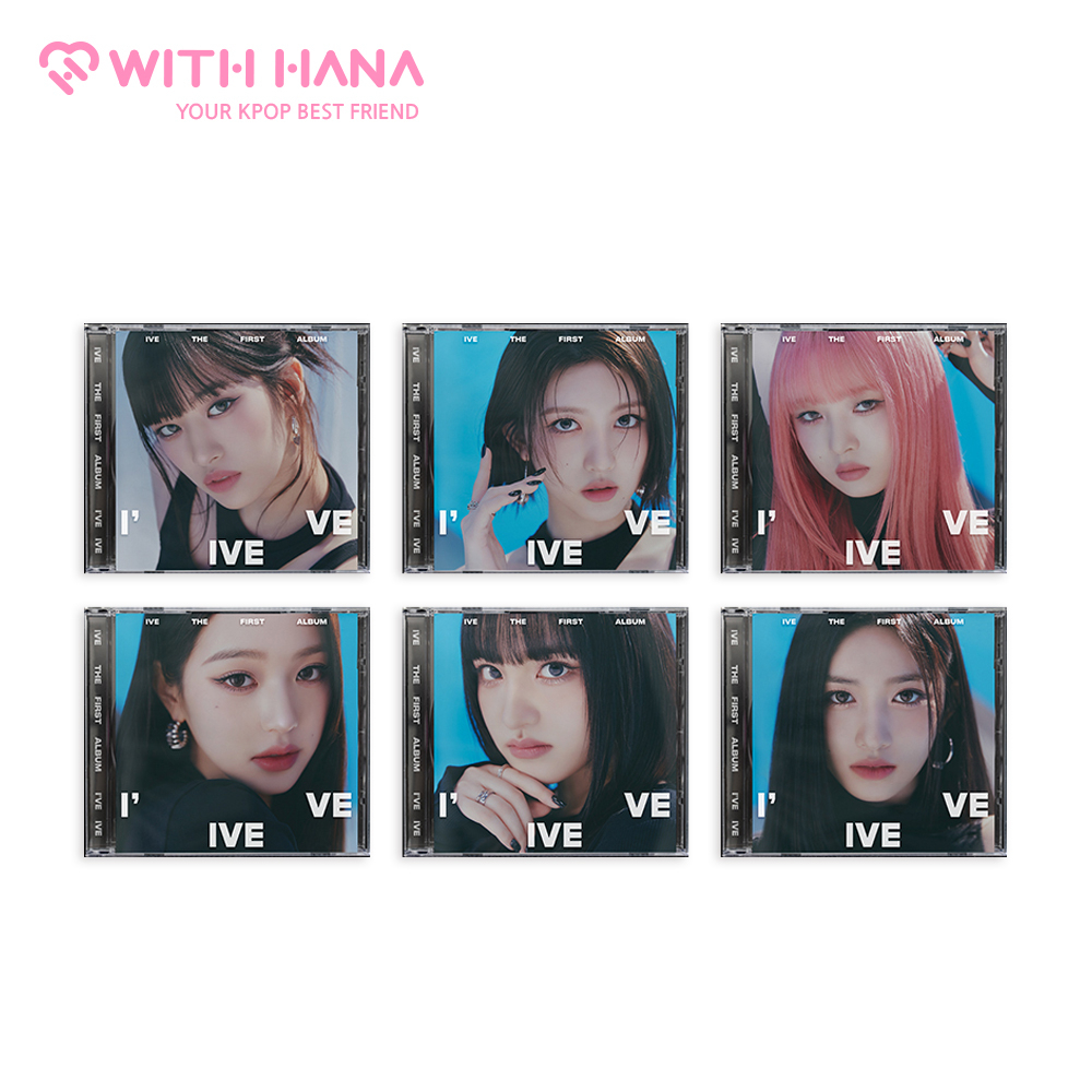 IVE 1st Album 'I've IVE' Jewel Ver / Limited Edition | Shopee Brasil