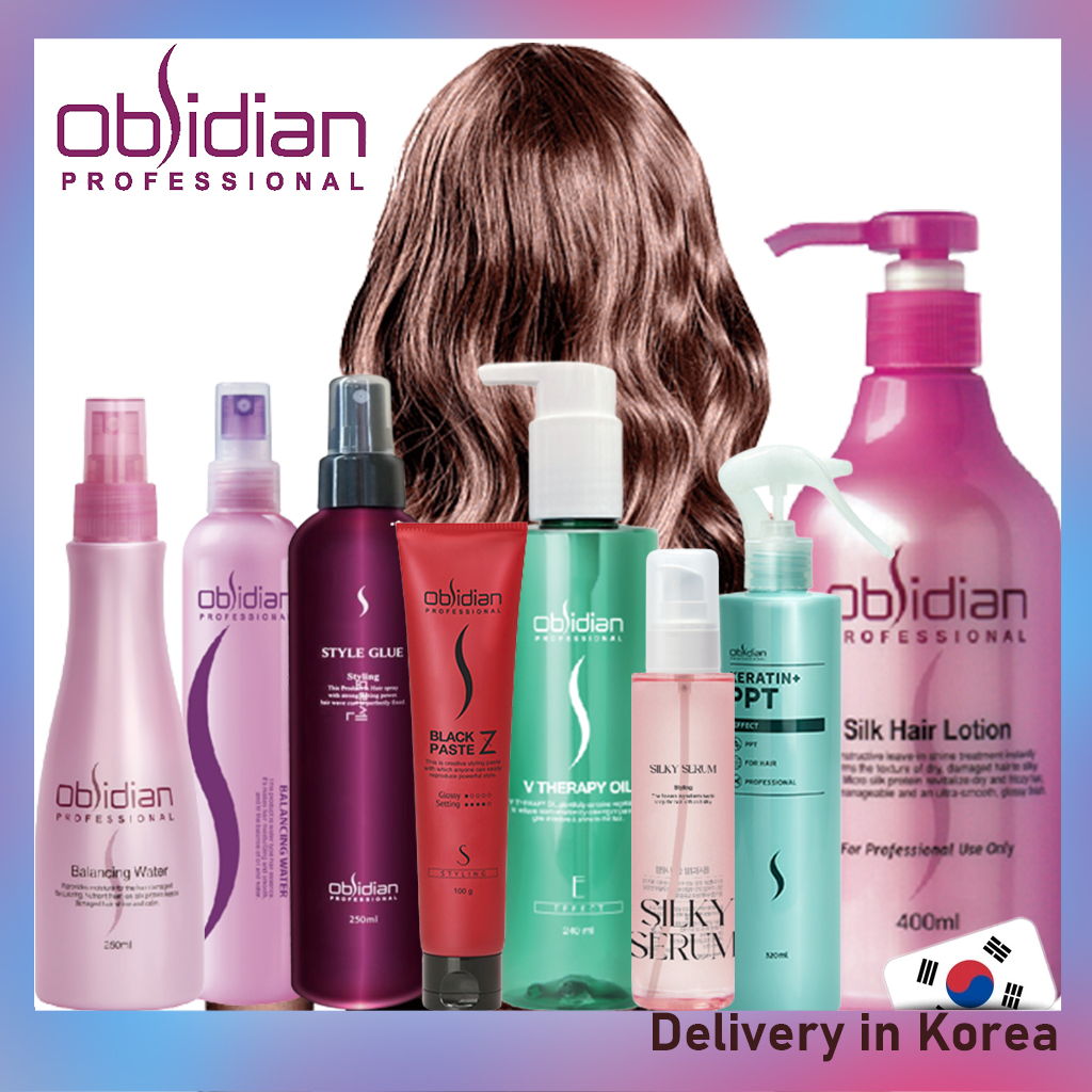 [Obsidian] ORZEN Professional BLACK PASTE Z/Água Equilíbrio/Cola Estilo/Sérum Suave/KERATIN PLUS ...
