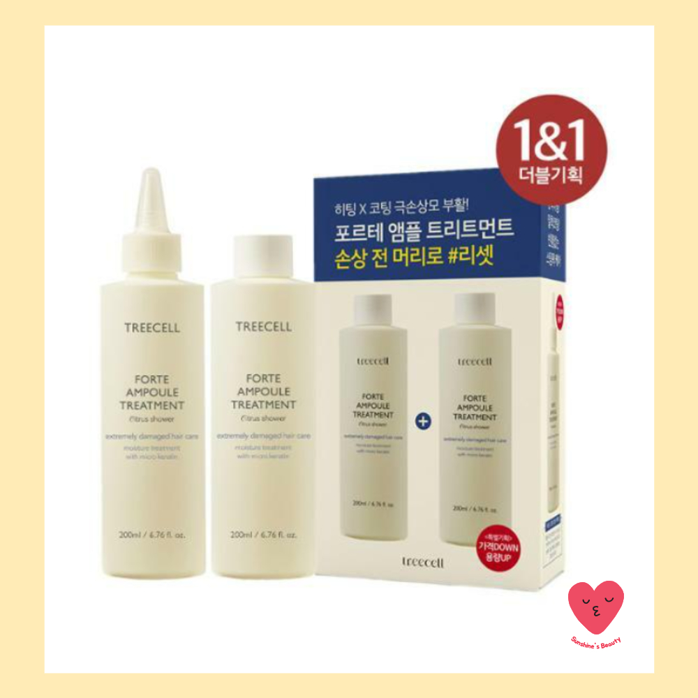 [TREECELL] Forte ampoule treatment (200ml+200ml) | Shopee Brasil