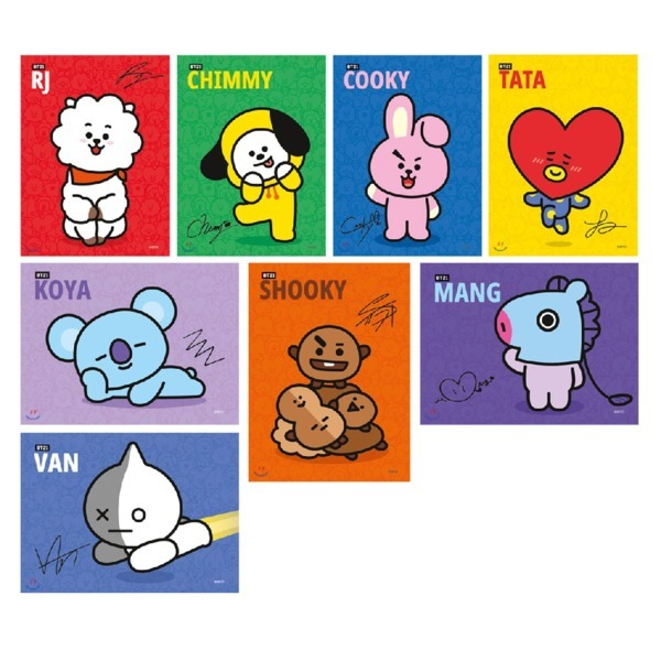 bt21 character jigsaw puzzle 150 pieces set (8types) | Shopee Brasil