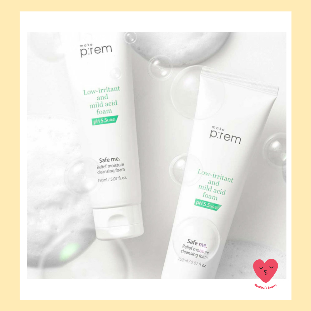 [make prem] Limpador de espuma pouco irritante e levemente ácido 150ml | Shopee Brasil