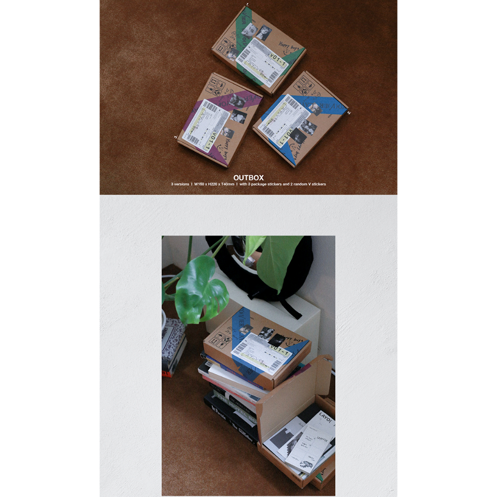 [WEVERSE] V (BTS) album - 'Layover' | Shopee Brasil