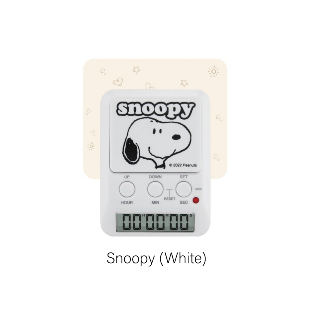 Relógio Digital DRETEC Snoopy Stopwatch Timer Com Função De Contagem ...