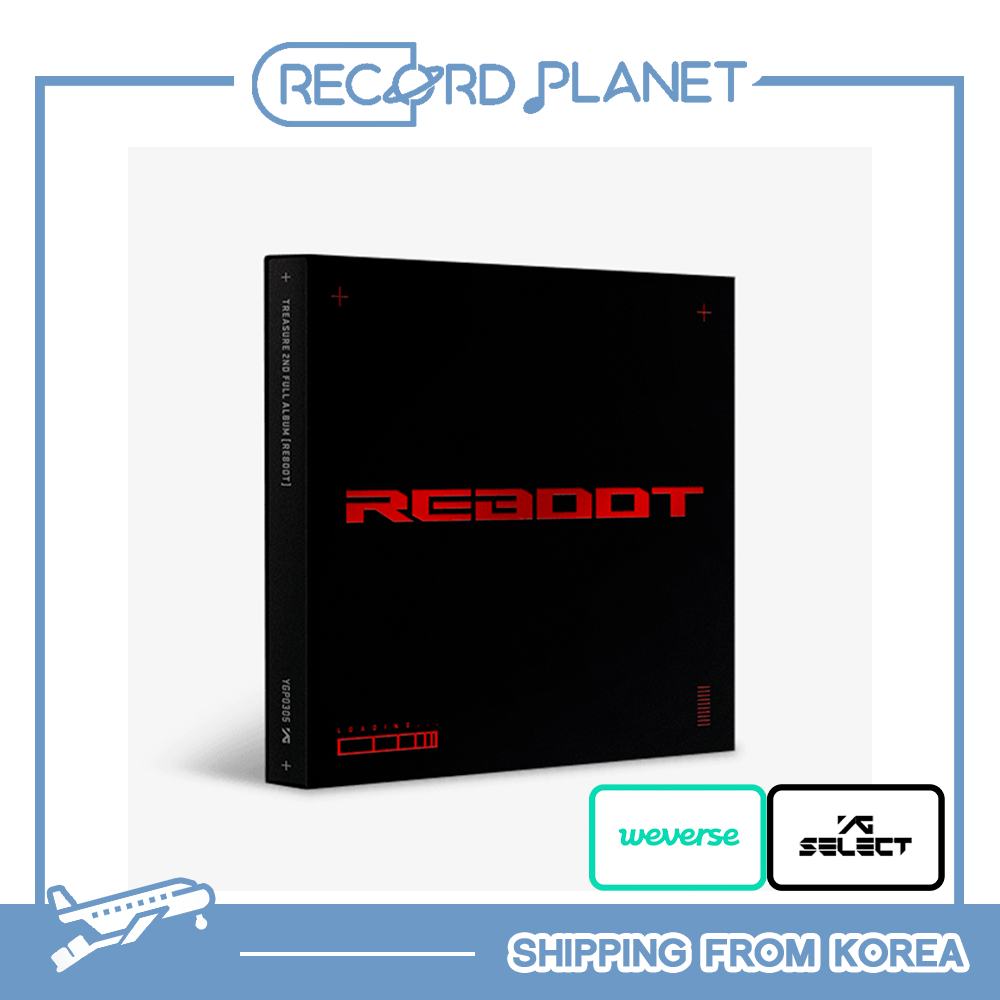 [POB] TREASURE - 2ND FULL ALBUM [REBOOT] DIGIPACK VER. | Shopee Brasil