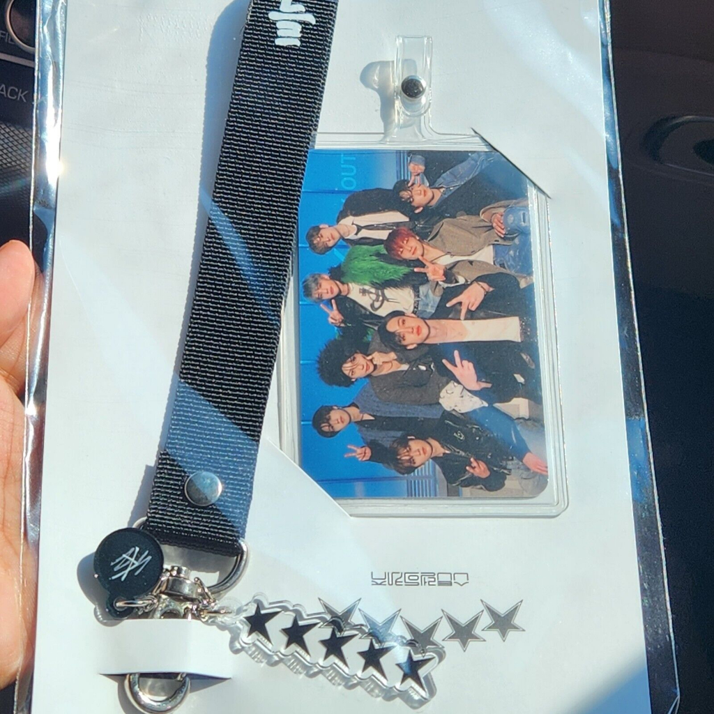 STRAY KIDS Photocard HOLDER Phone TAB Loja Oficial De Ondas Sonoras 5 ...