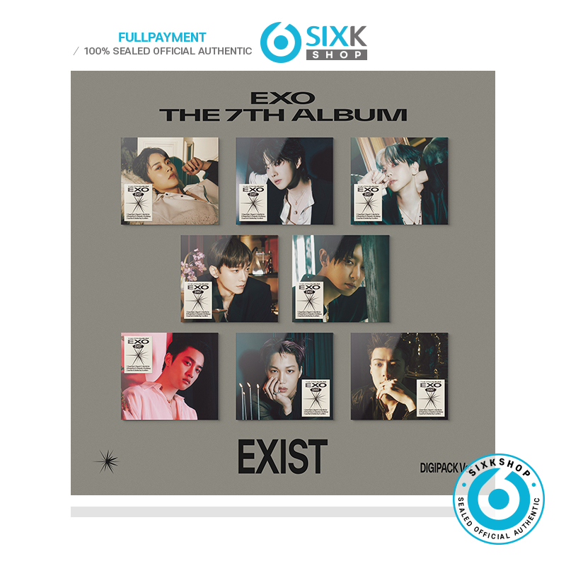 (Digipack Ver. ) EXO 7th Album EXIST | Shopee Brasil