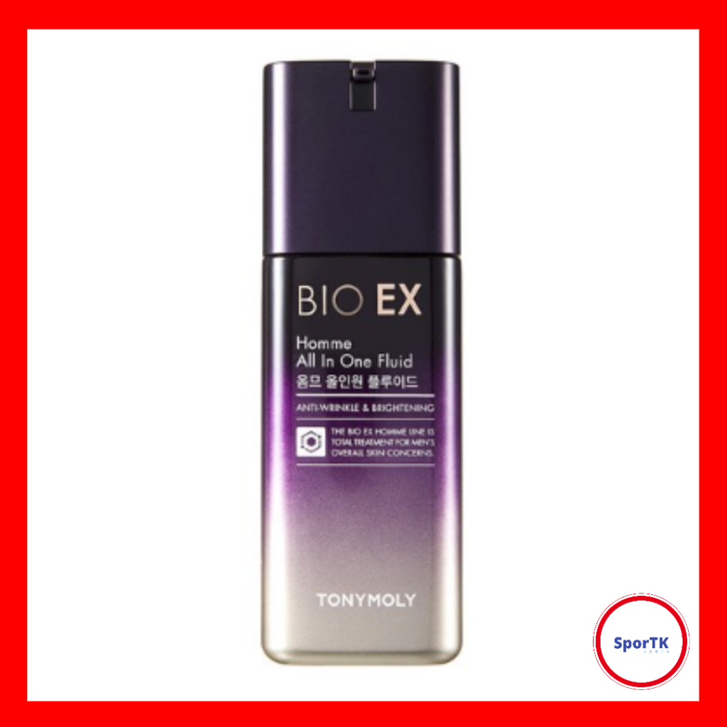 TONYMOLY Bio EX Homme All In One Fluid 130ml/Hidratante/Cuidados Com A Pele Masculina | Shopee ...