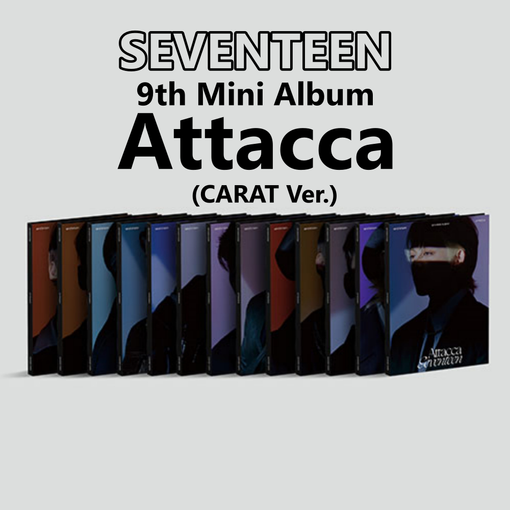 Seventeen 9th Mini Album [attacca] Carat Ver Shopee Brasil