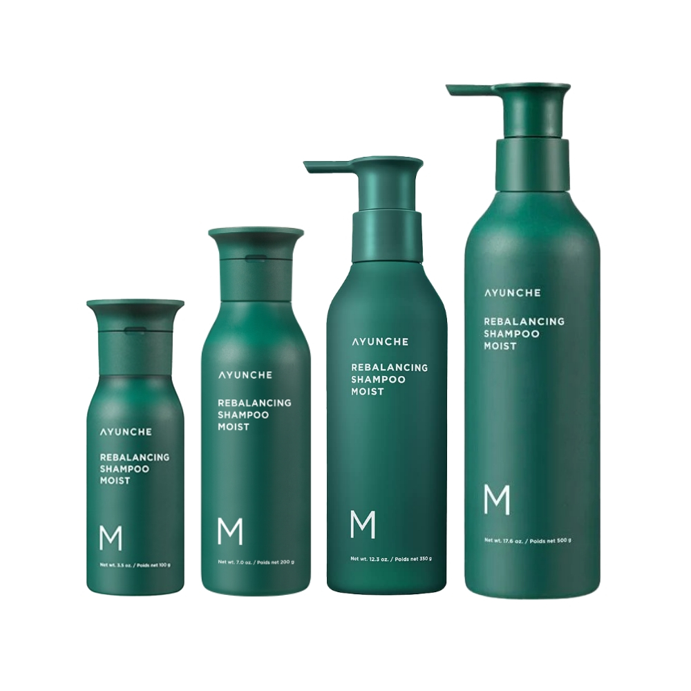 ayunche rebalancing shampoo (moist) 100g/200g/350g/500g | Shopee Brasil
