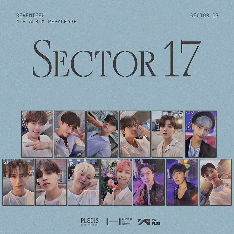 SEVENTEEN 4th Álbum Repackage - SECTOR 17 [ALADIN PHOTOCARD] | Shopee Brasil