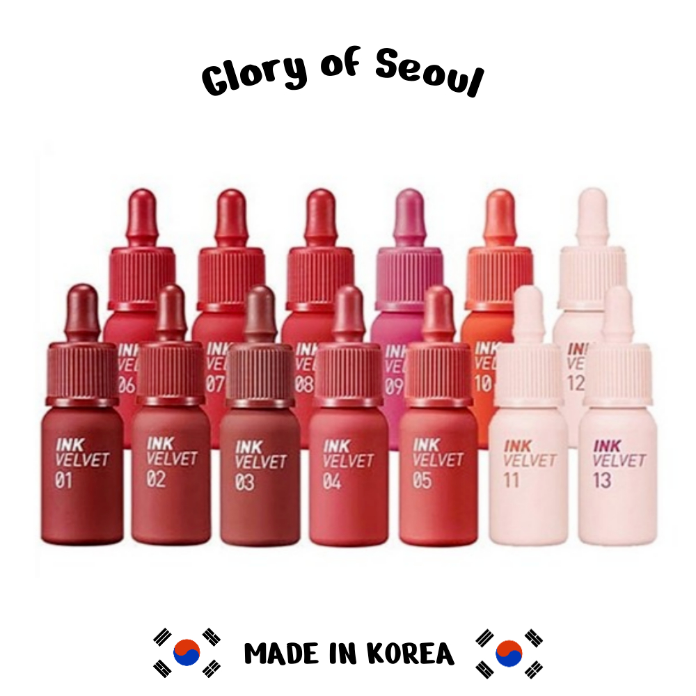 Peripera Ink The Velvet Lip Tint, Liquid Lip 4g | Shopee Brasil
