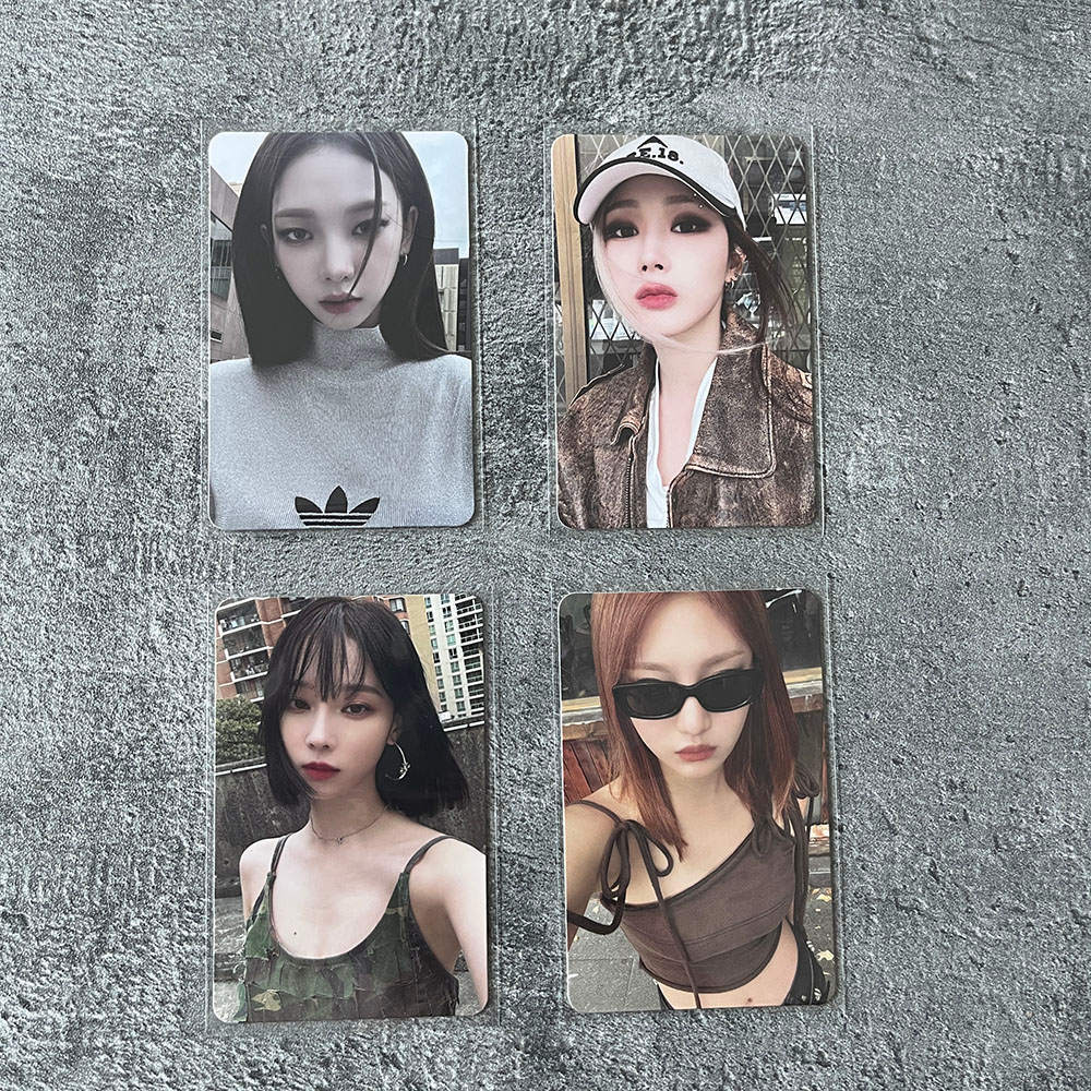 Aespa Mini Album 3rd My World Tabloid Ver Photocard Authentic | Shopee Brasil