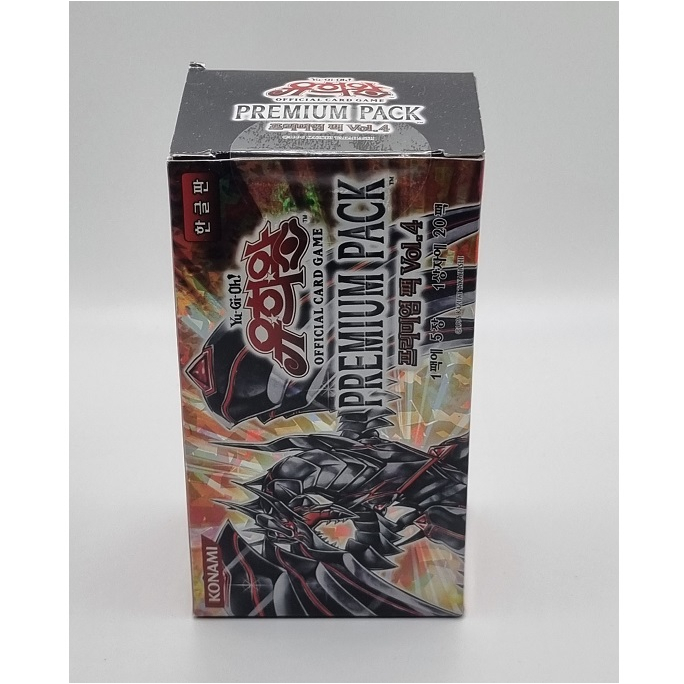 YUGIOH Card Booster "Premium Pack Vol. 4" Korean 1 BOX (PP04-KR) | Shopee Brasil